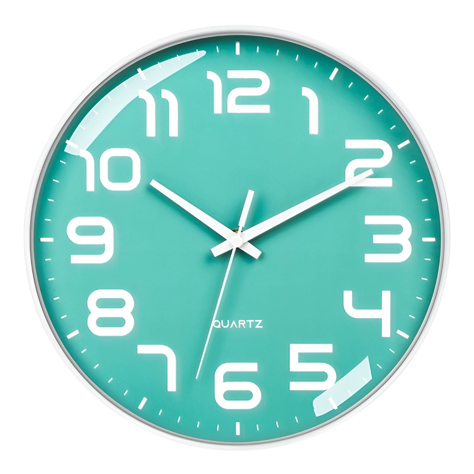 DESIGNICE Wall Clock,12in Bathroom Clock,Precise Hands Clocks for ...