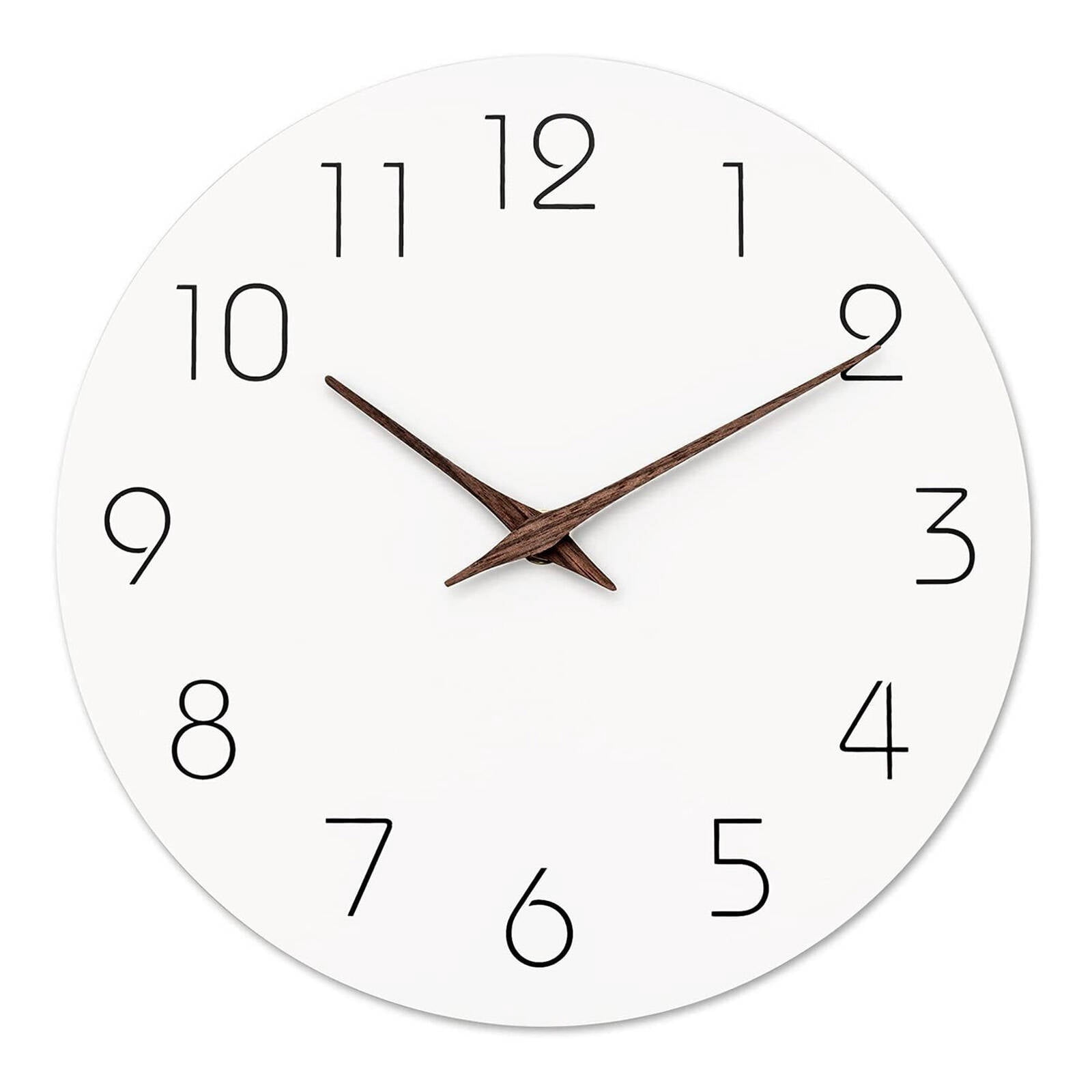 DESIGNICE Wall Clock,Modern and Minimalist Design Kitchen Clock ...