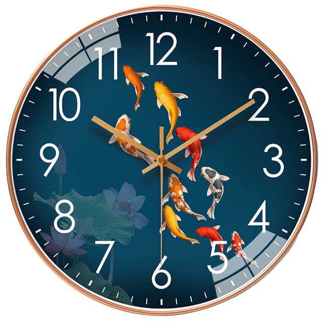 DESIGNICE Wall Clock,Multi-Scene Adaptability Large Wall Clock,Living ...