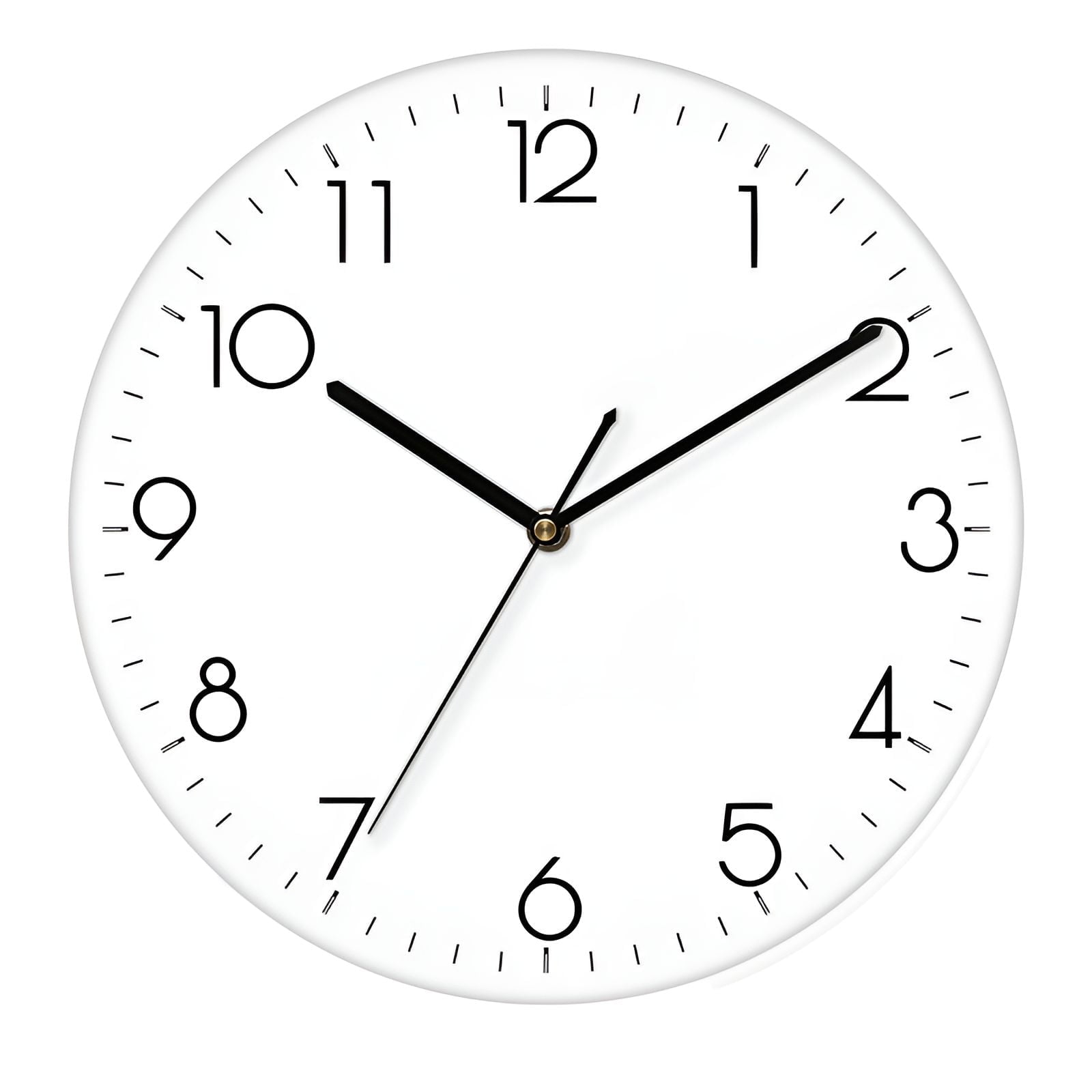 DESIGNICE Wall Clock,Optimized Screen Contrast Modern Wall Clock ...