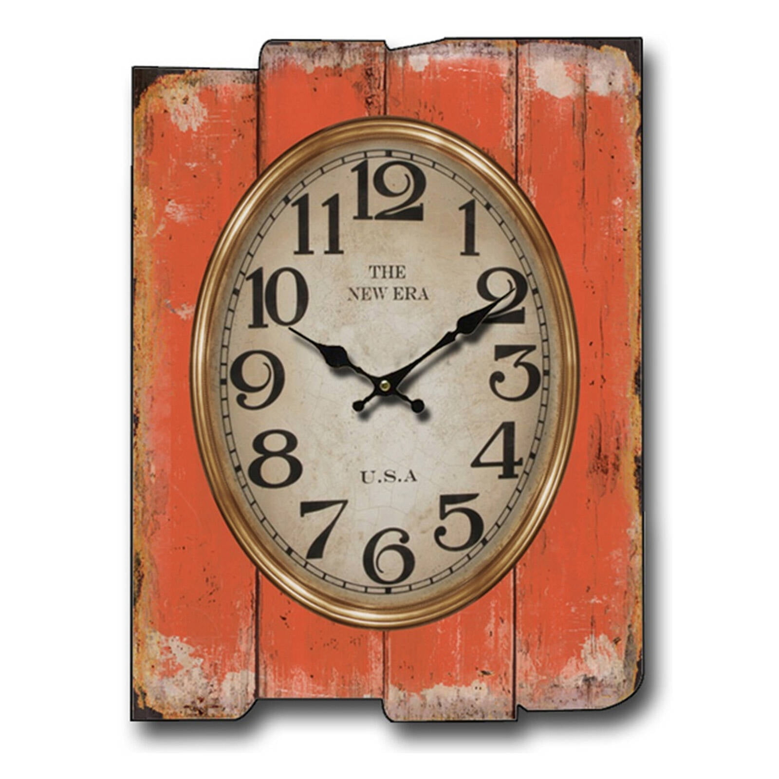 DESIGNICE Wall Clock,Precision Painted Hands Small Wall Clock,Water ...