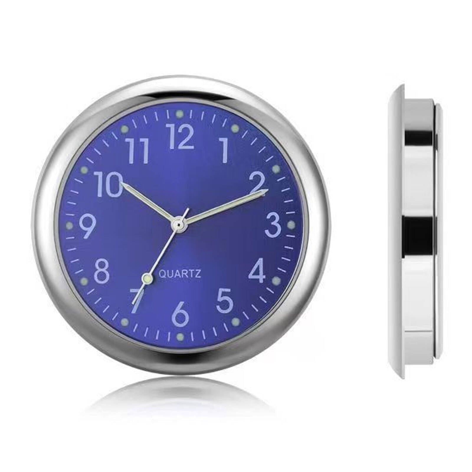 DESIGNICE Wall Clock,Quartz Face Large Wall Clock,Alloy Body Glow-In ...