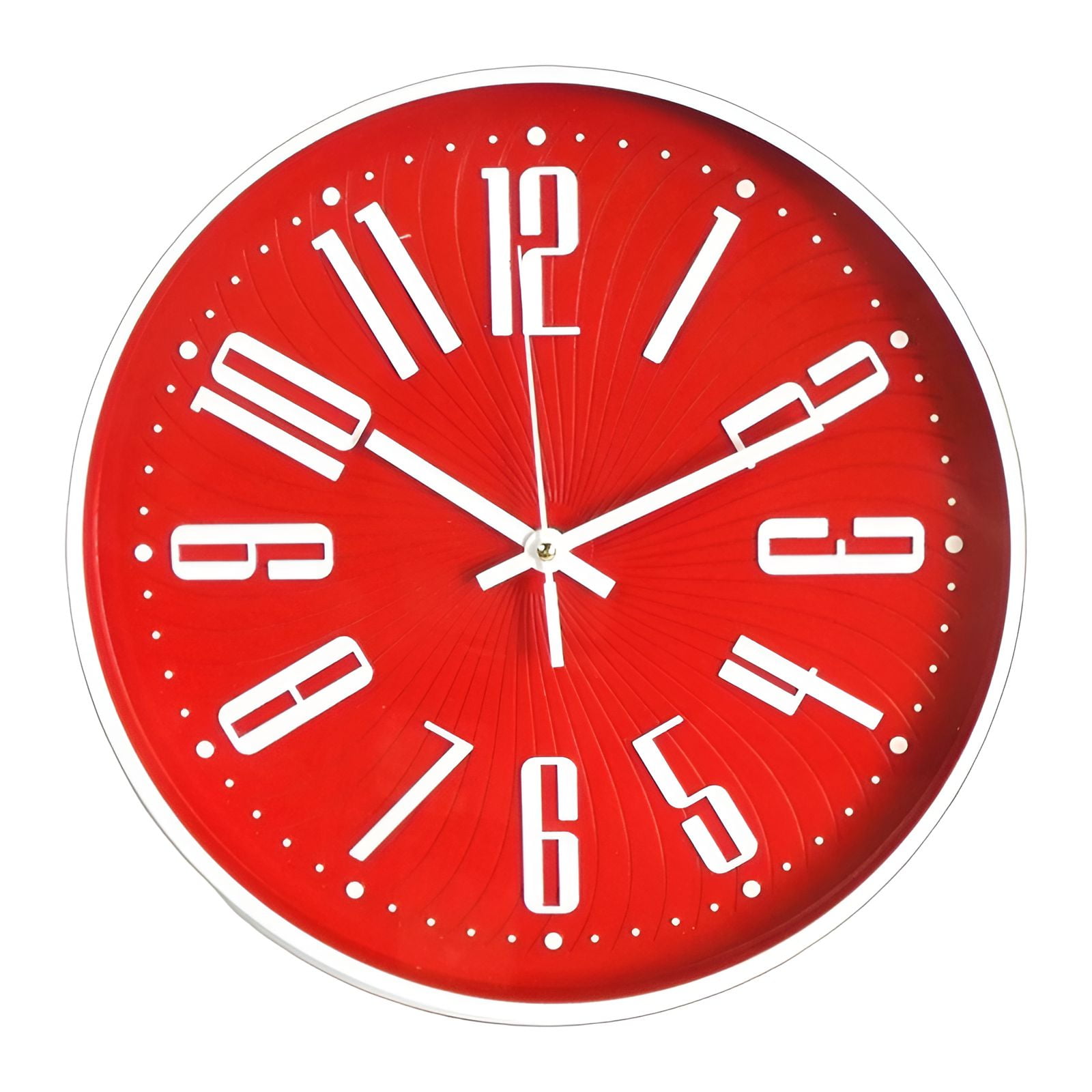 DESIGNICE Wall Clock,Silent Operation Modern Wall Clock,Artful Look ...