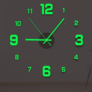 Giant Wrist Watch Clock; All Wood Material. Wall Mount Large Watch ...