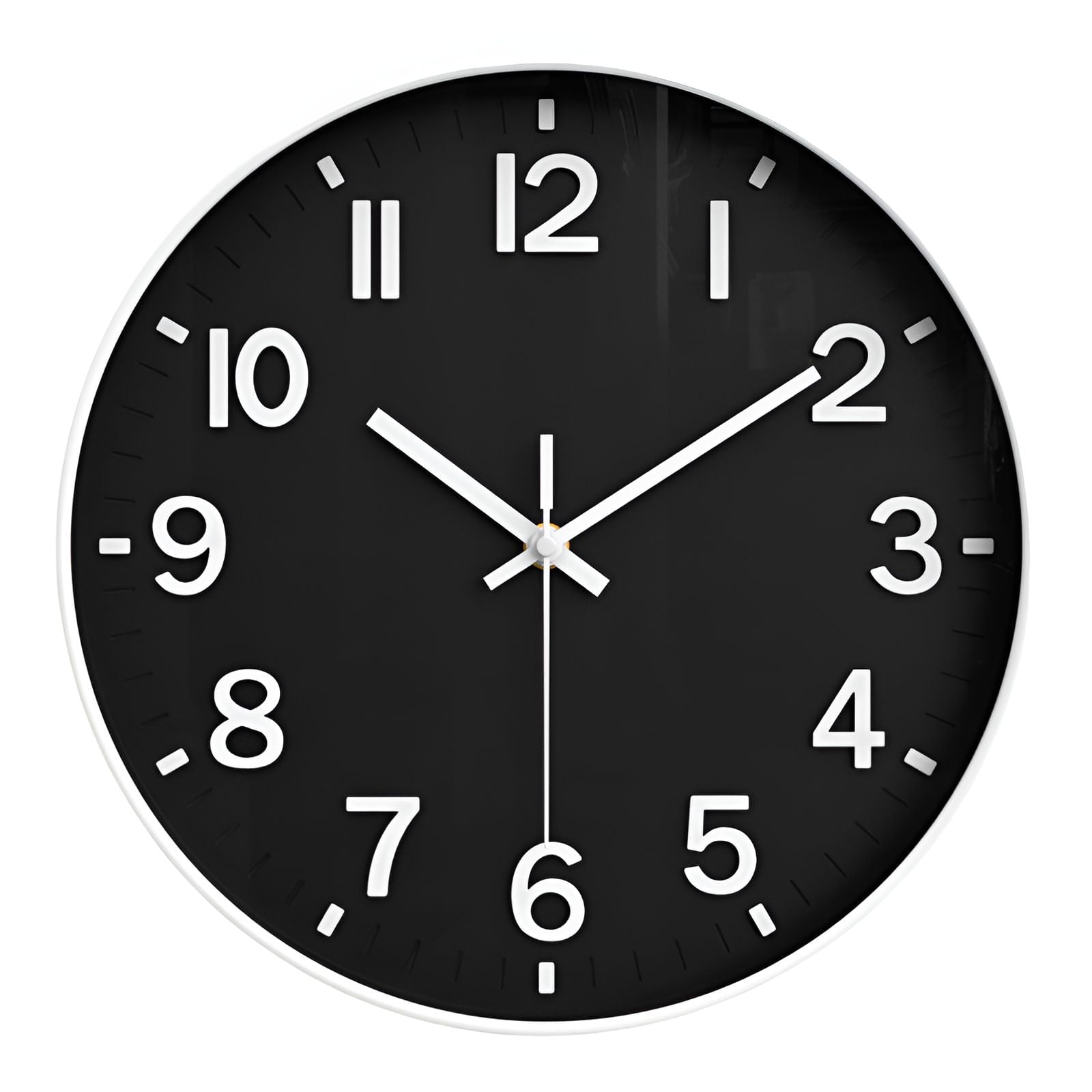 DESIGNICE Wall Clock,Simple Time Modern Wall Clock,Quiet Operation ...