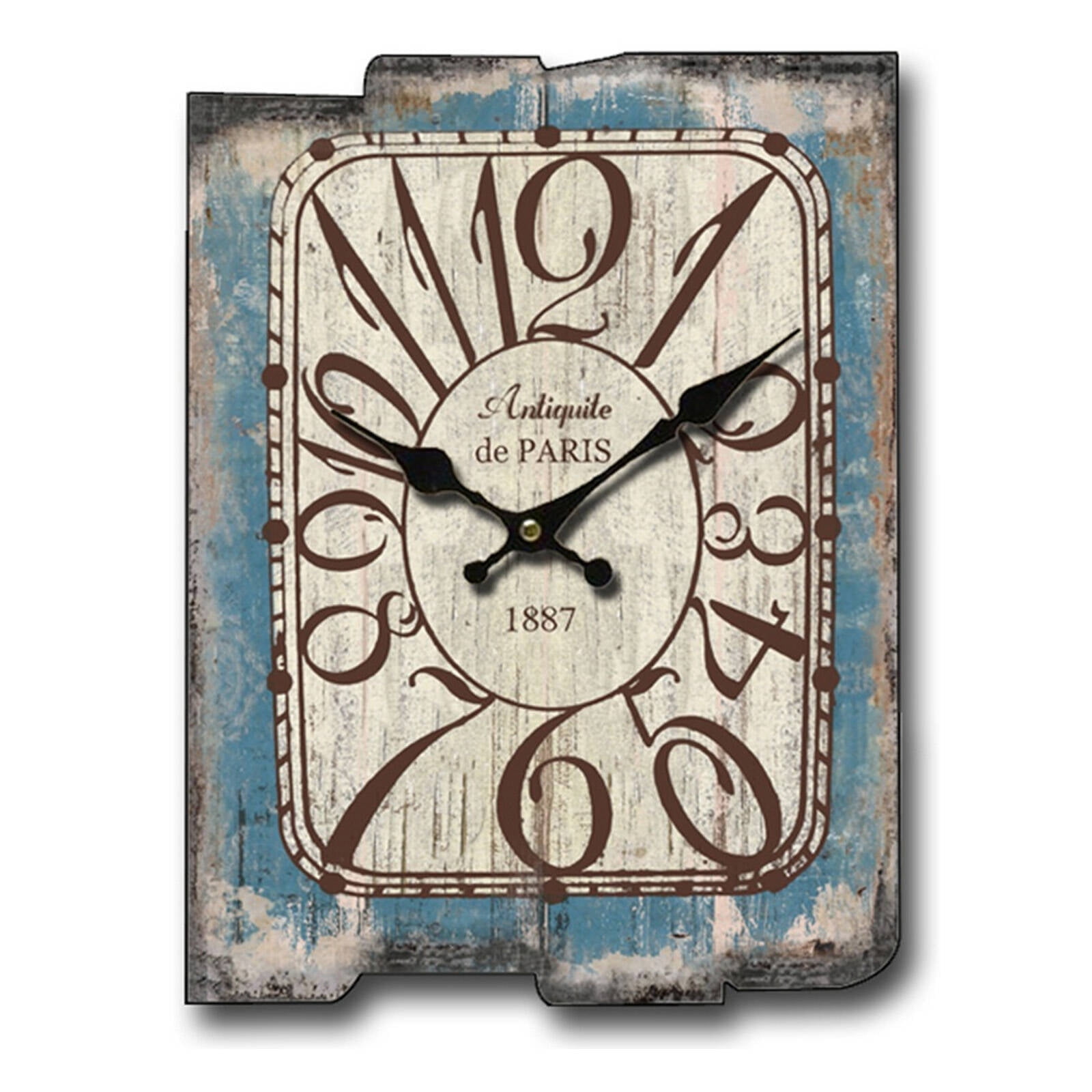 DESIGNICE Wall Clock,Sleek and Eco-Friendly Wooden Frame Large Wall ...