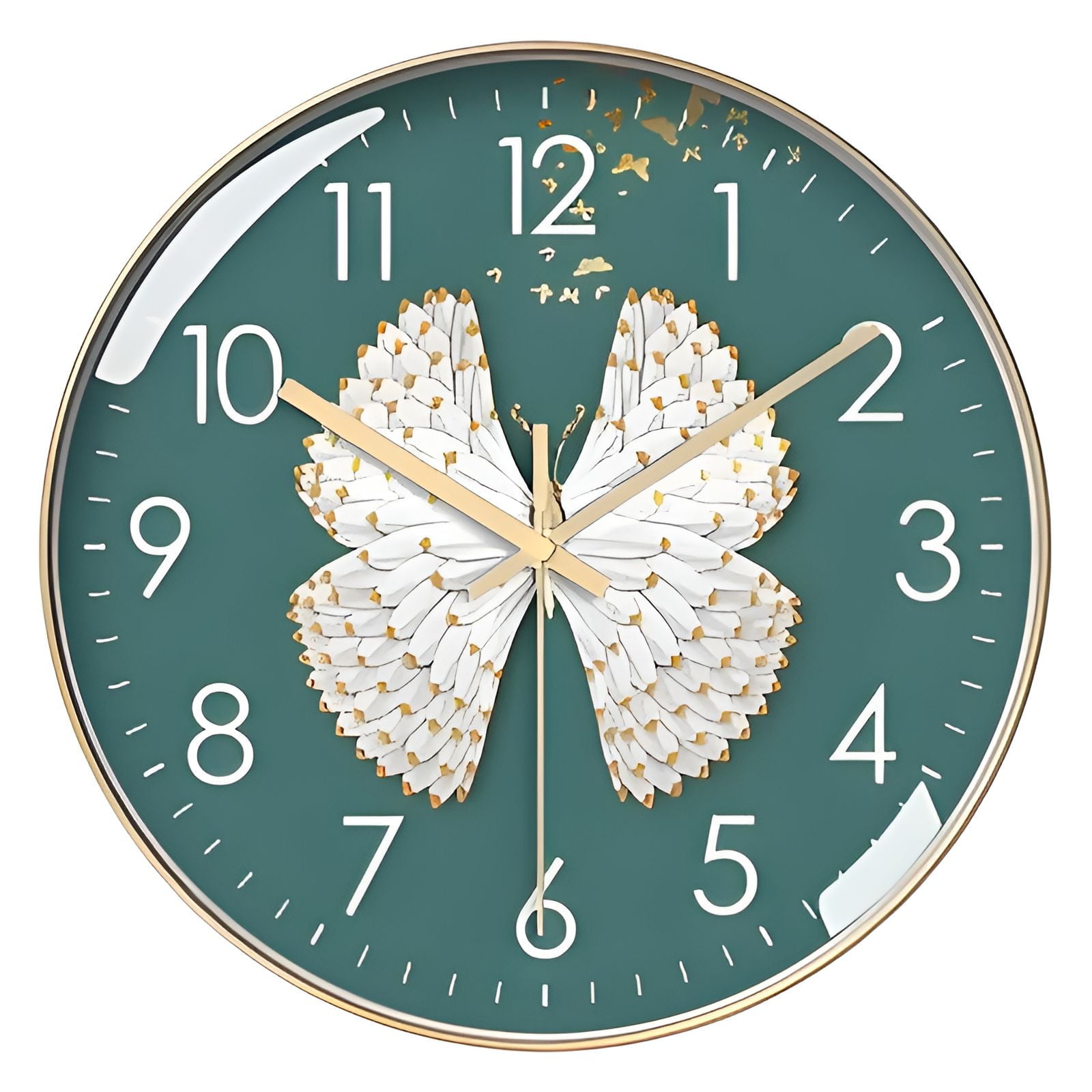 DESIGNICE Wall Clock,Slim Frame Modern Wall Clock,Subtle Presence ...