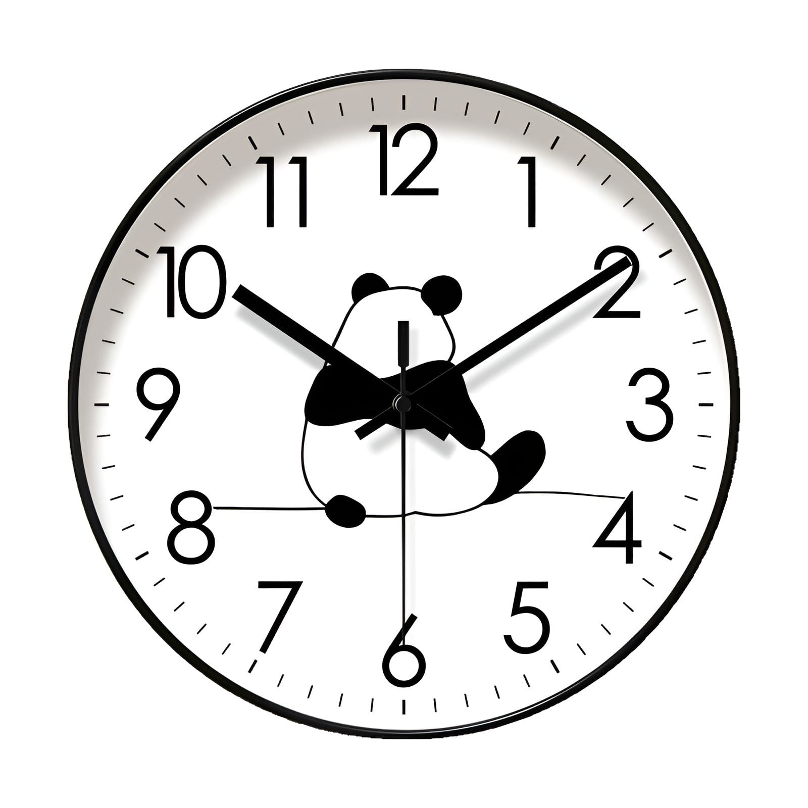 DESIGNICE Wall Clock,Slim Frame Structure Modern Wall Clock,Ultra-Light ...