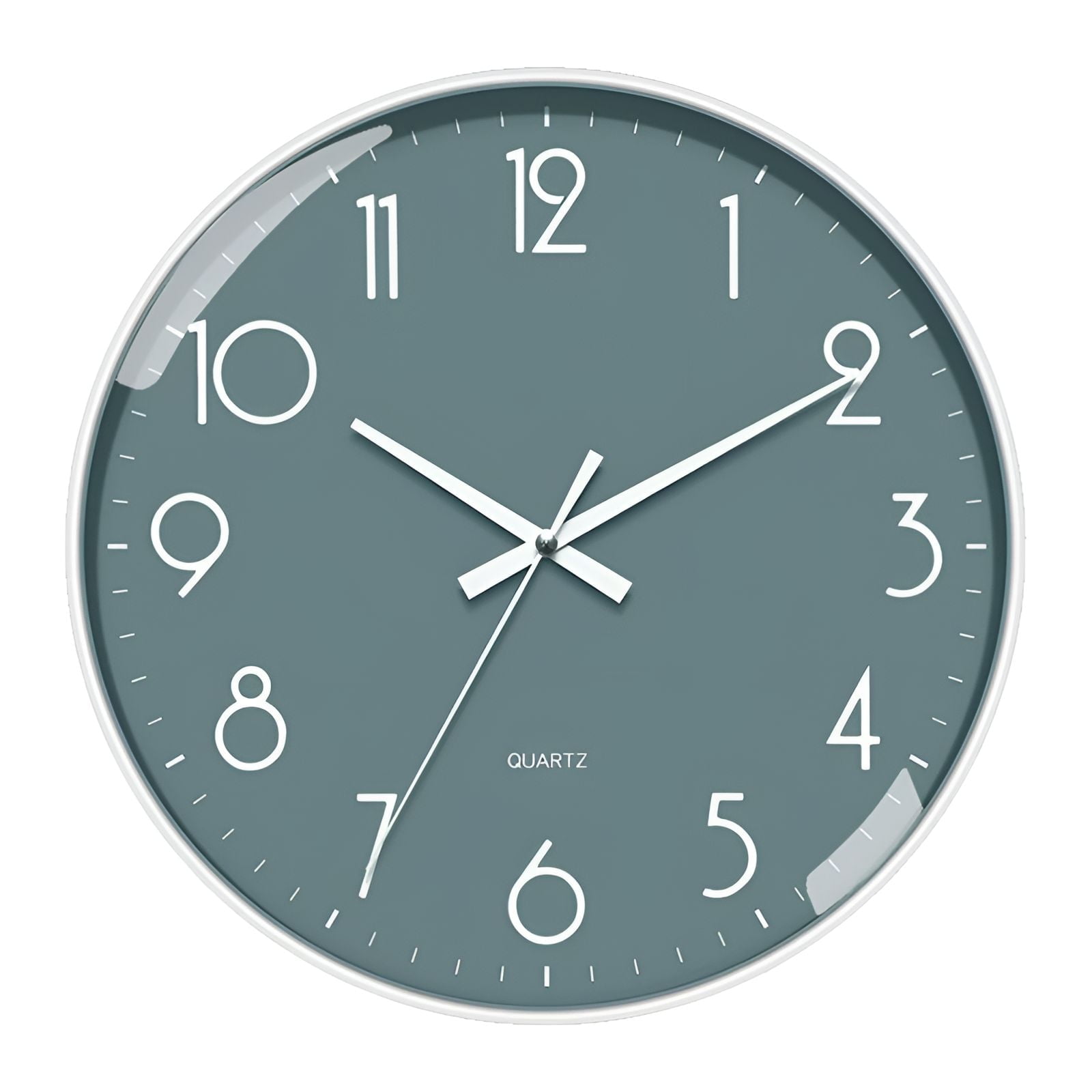 DESIGNICE Wall Clock,Streamlinedglow Modern Wall Clock,Lustrous Appeal ...