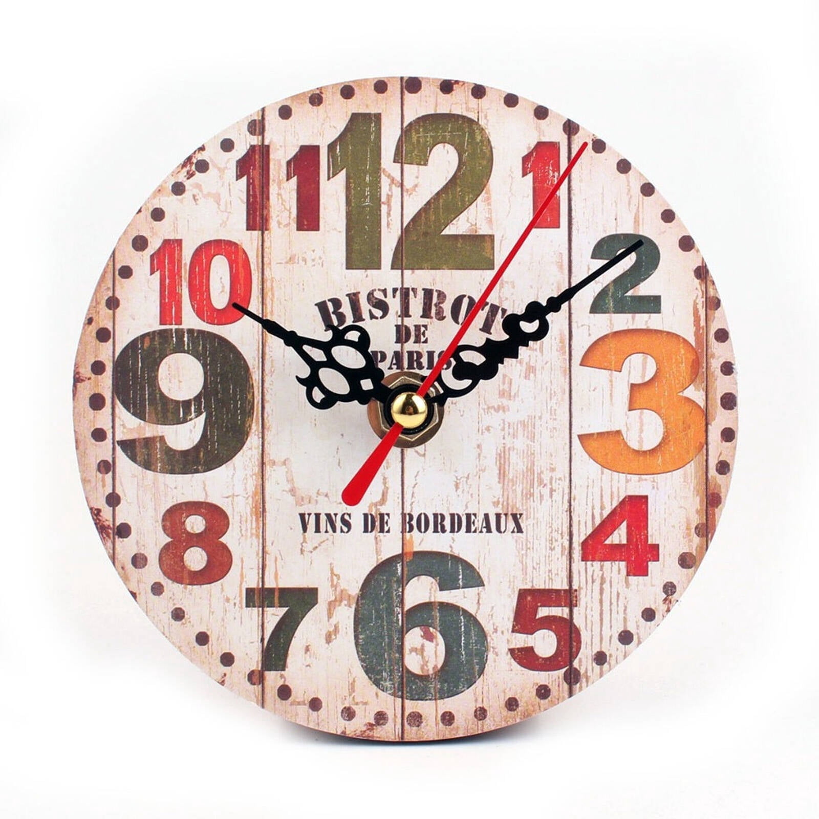DESIGNICE Wall Clock,Stylish & Sturdy Small Wall Clock,Quiet ...