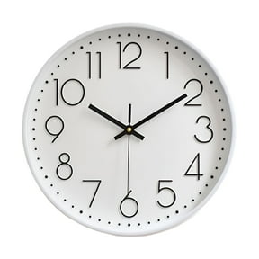 Infinity Instruments Retro Escape Plastic 9.75" Indoor Wall Clock with ...
