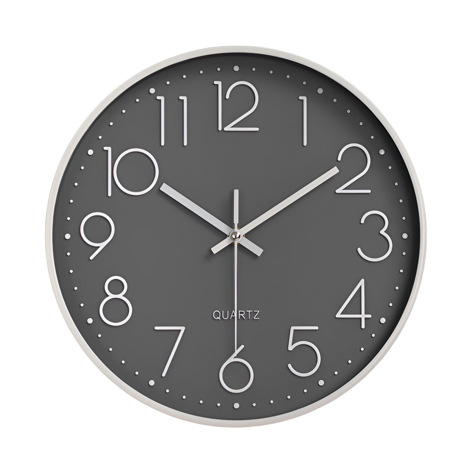 DESIGNICE Wall Clock,12in Analog Clock,Clear Hands Clocks for Living ...