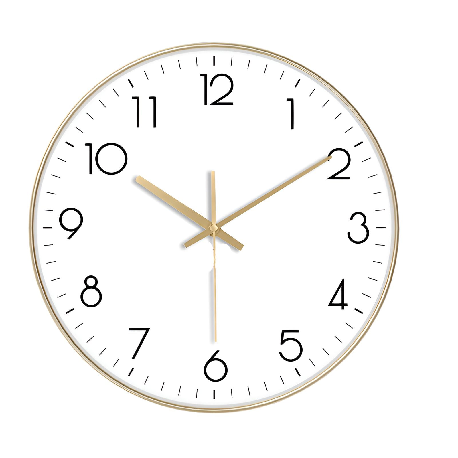 DESIGNICE 2Pcs Wall Clock,12in Modern Wall Clock,Modern Look Wall ...
