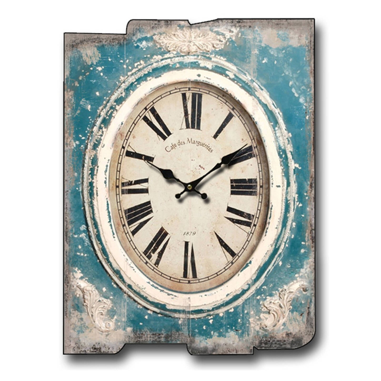 DESIGNICE Wall Clock,Vintage Charm Bathroom Clock,Eco-Friendly Build ...