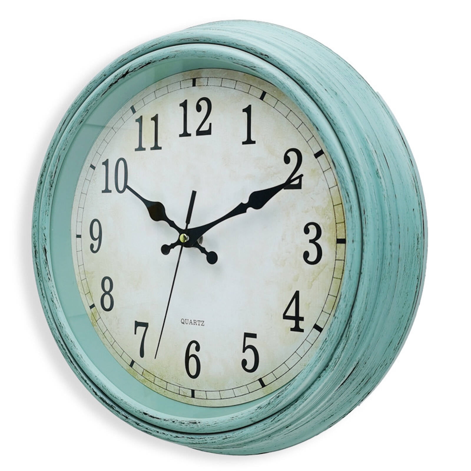 DESIGNICE Wall Clock,Vintage European Design Bathroom Clock,Artistic ...