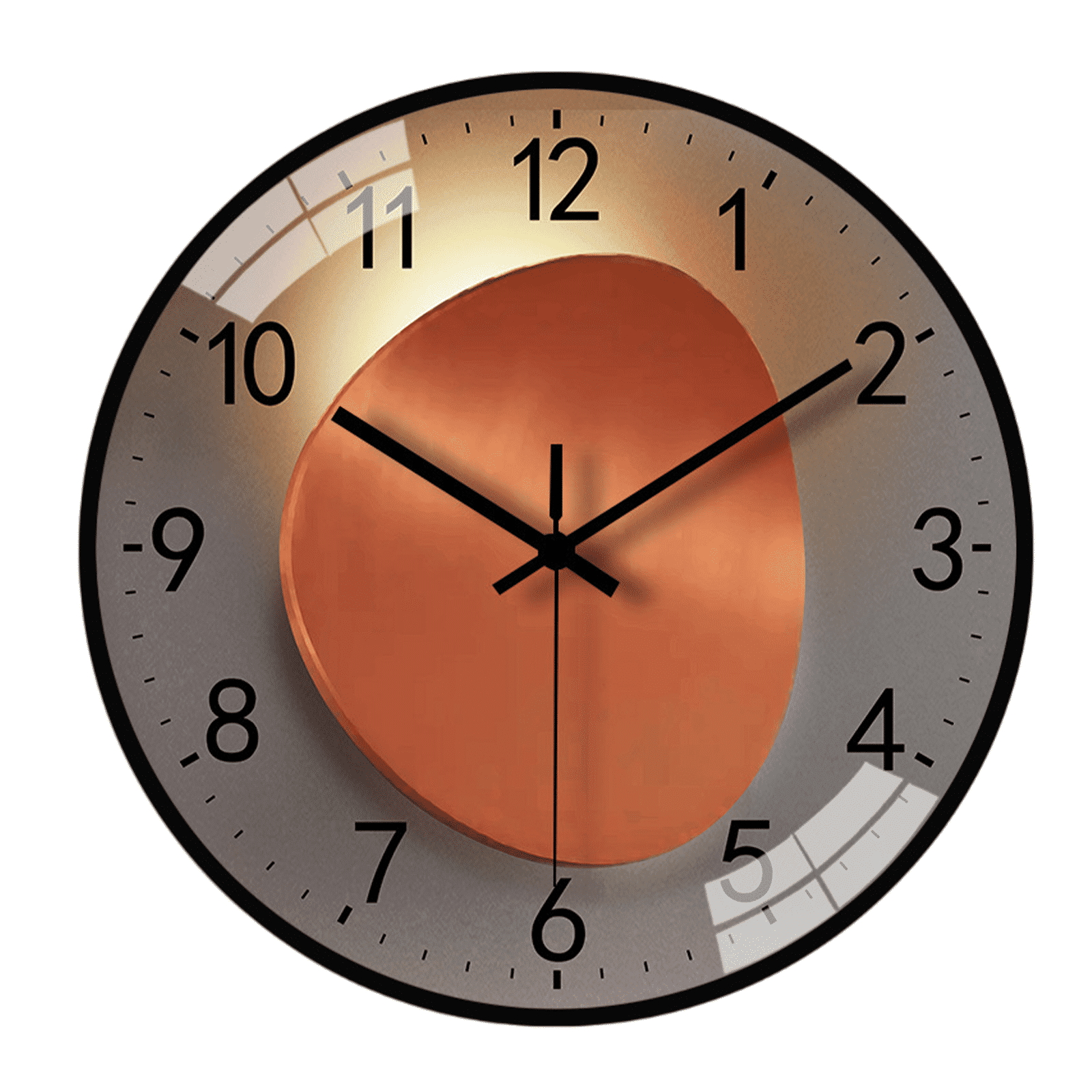 DESIGNICE Wall Clocks for Living Room Decor,Deep Night Wall Clocks ...