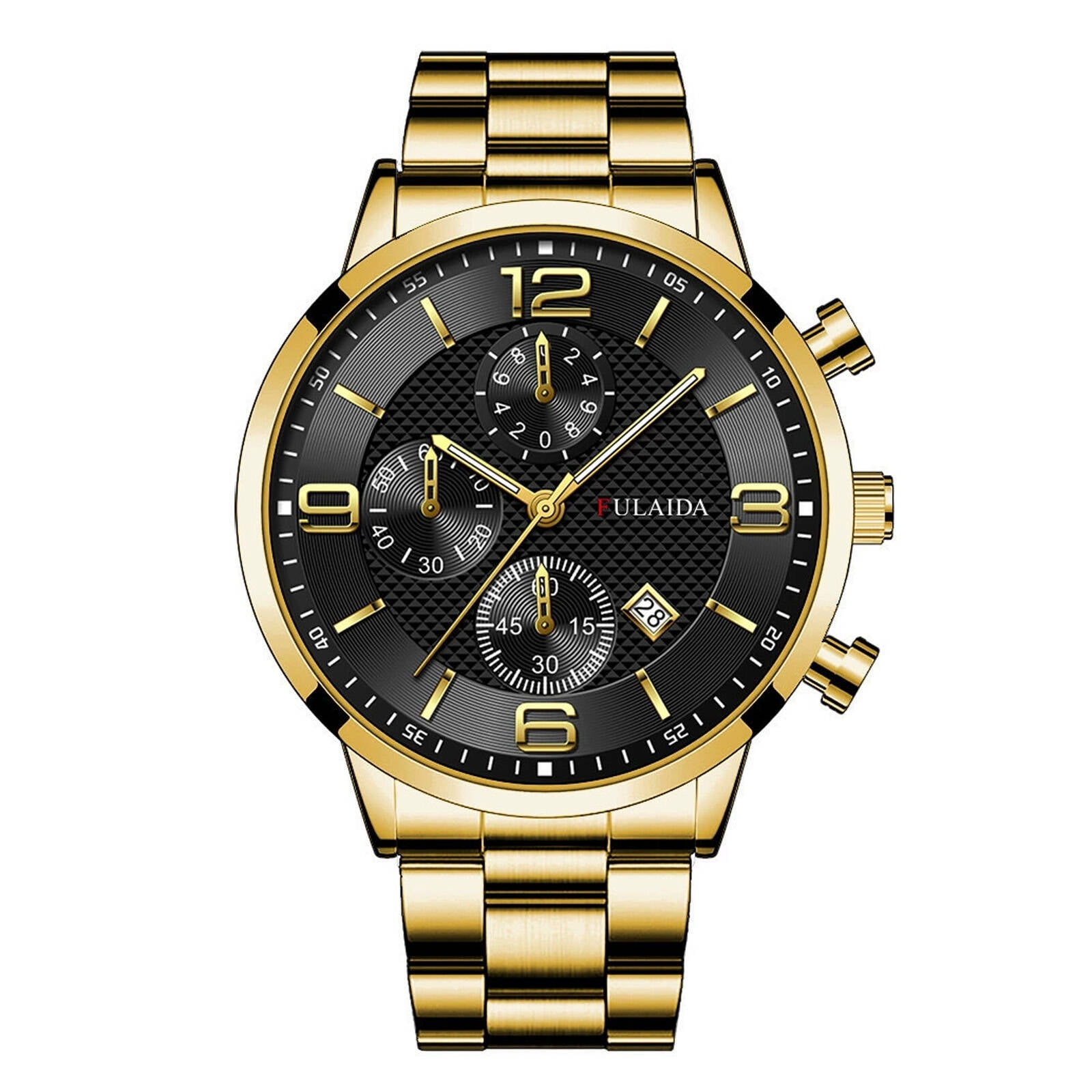 DESIGNICE Watches for Men,Sturdy Stainless Steel Men'S Wrist Watches ...