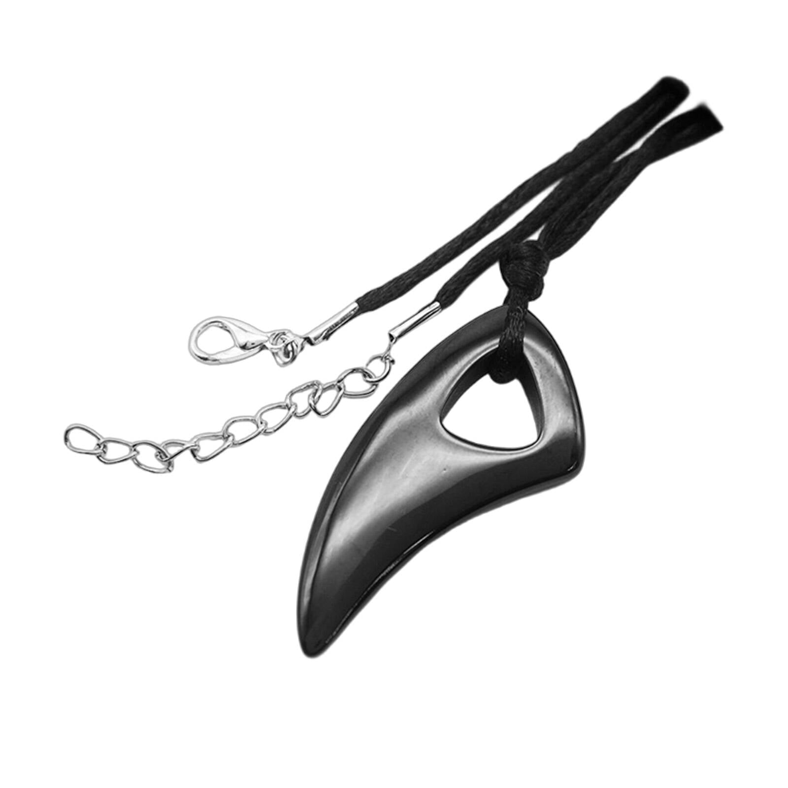 DESIGNICE Wolf tooth Pendant Necklace Not Easily Faded Wolf Teeth ...