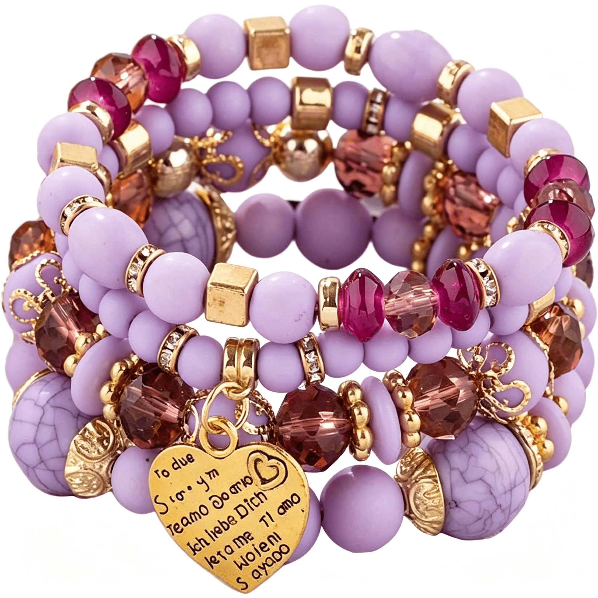 DESIGNICE Women Beaded Bracelet Set | Colorful Boho Stackable Trendy ...