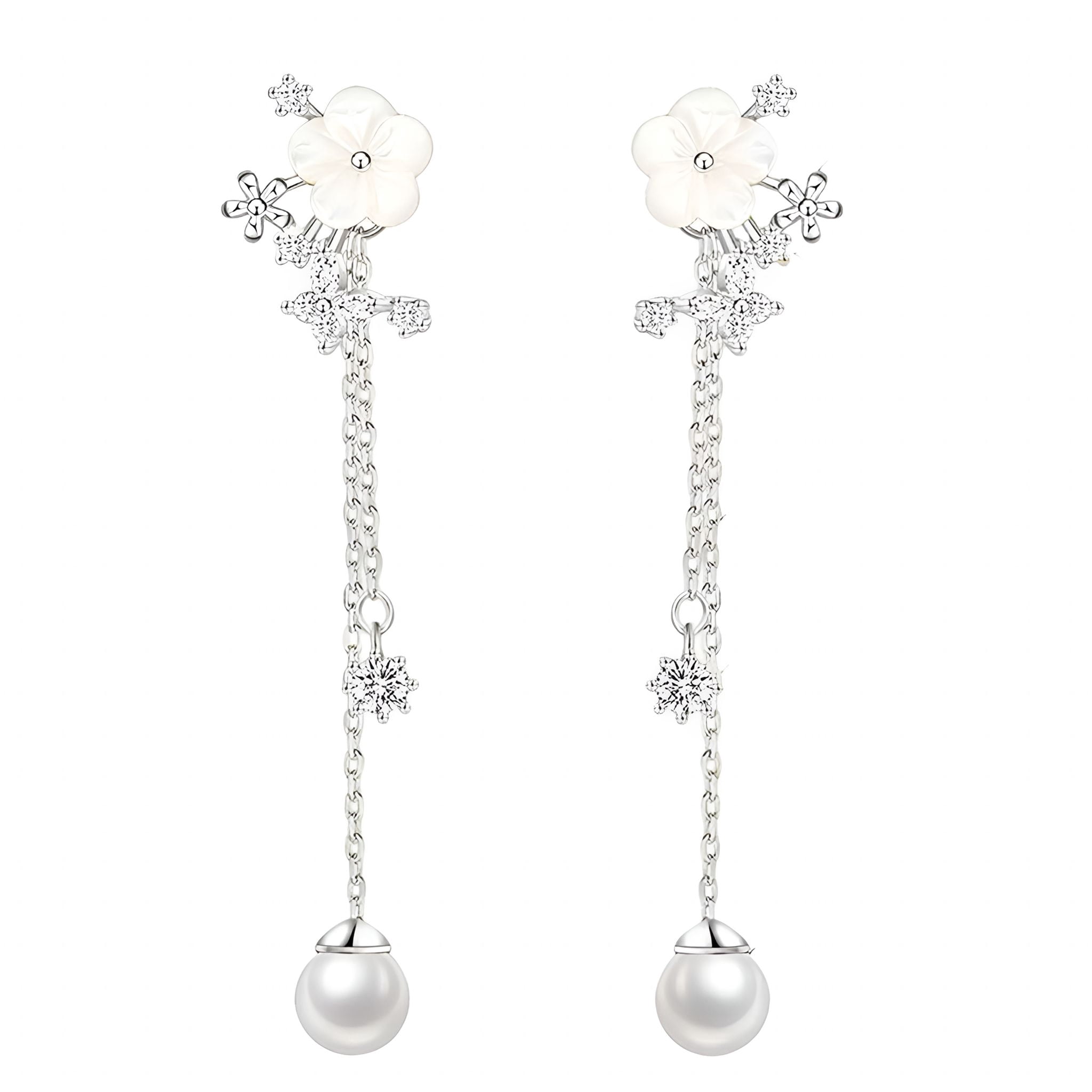 DESIGNICE Women' Earrings Dangle Drop Earrings for Women Flower Wedding ...