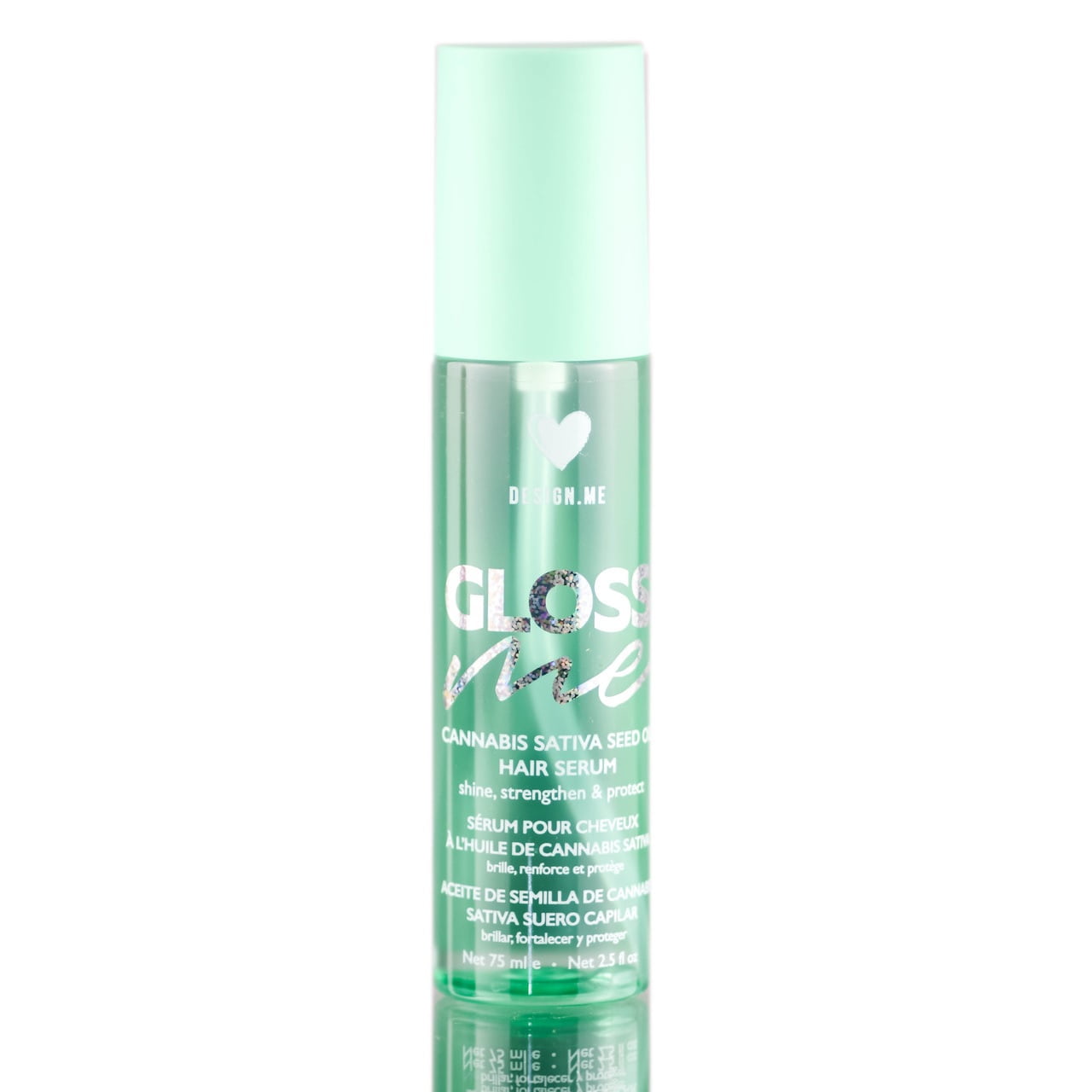 DESIGNME GLOSS.ME Anti Frizz Hair Serum with Argan Oil | Hair Shine ...
