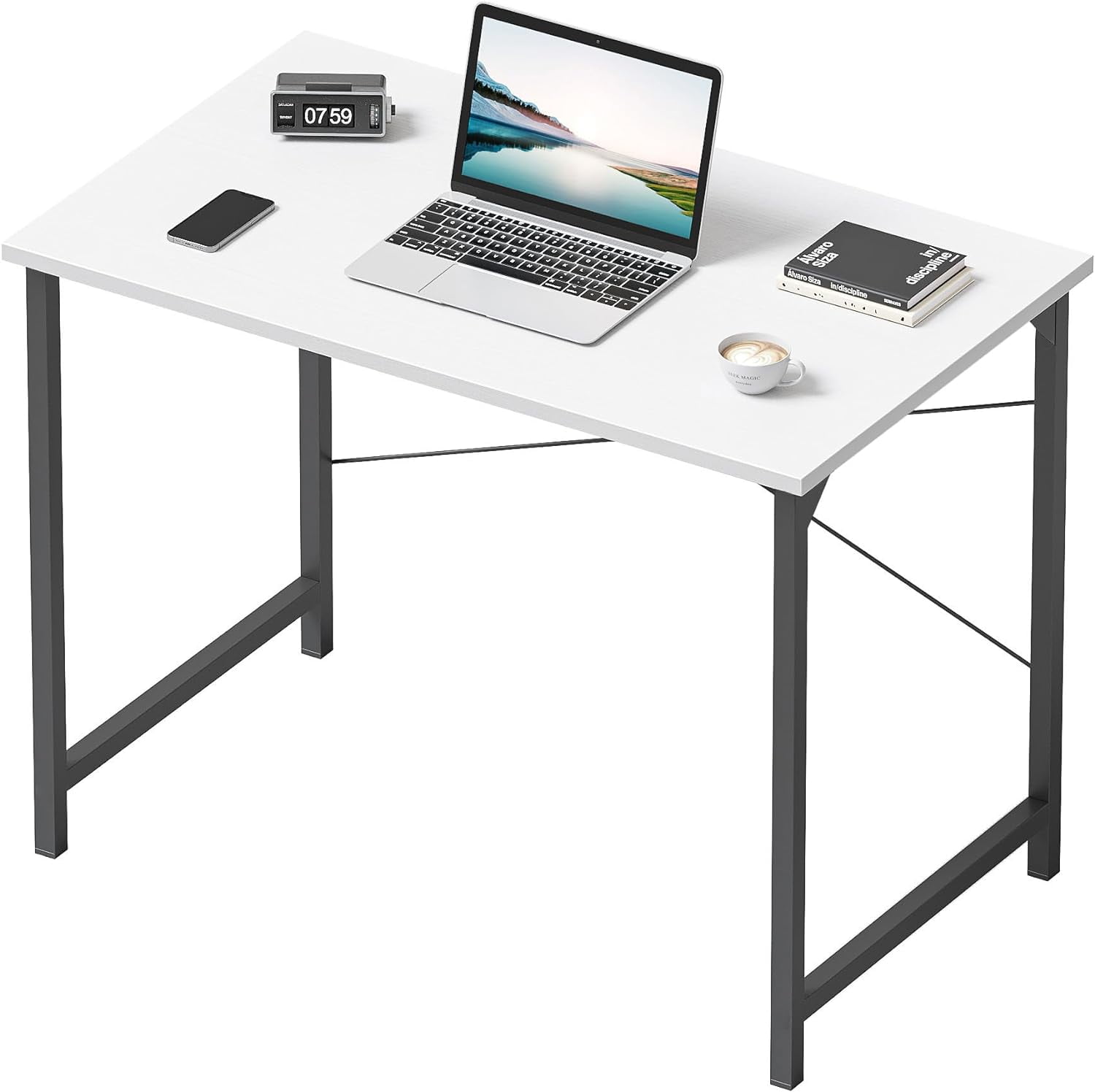 DESINO 32 inch Computer Desk, Small Home Office Desk for Small Spaces ...