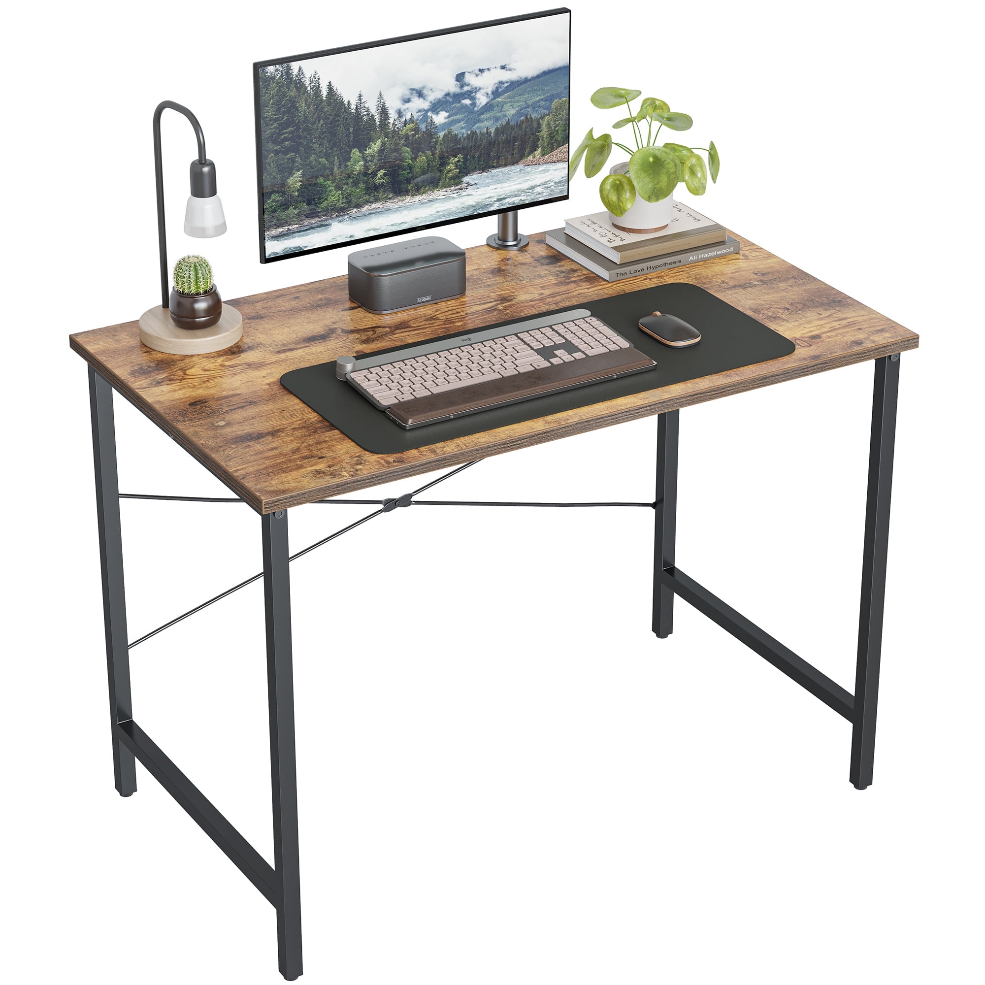 DESINO 40 inch Computer Desk, Home Office Desk, Modern Simple Style PC ...