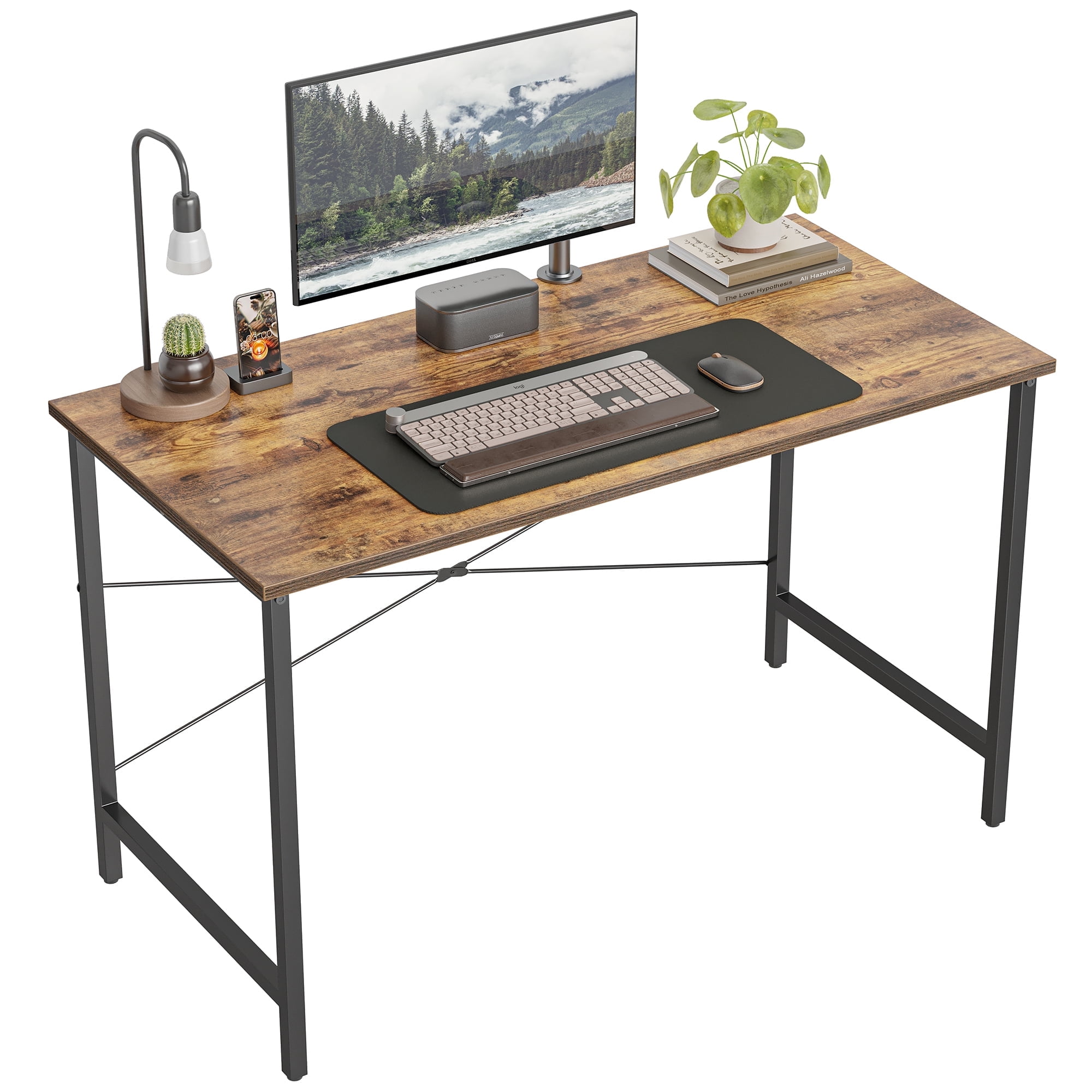 DESINO 47 inch Computer Desk, Home Office Desk, Modern Simple Style PC ...