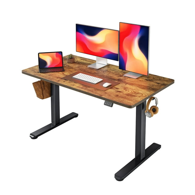 DESINO 48Inch Electric Height Adjustable Standing Desk, Splice Board ...