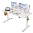 DESINO 55Inch Electric Height Adjustable Standing Desk, Splice Board ...