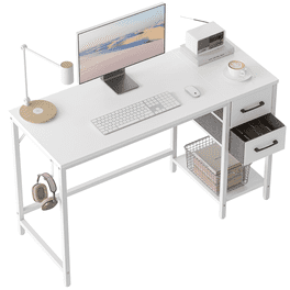 Crosley Furniture Palmetto Black Metal Computer Desk 54x24x31in Modern Design with Storage Walmart