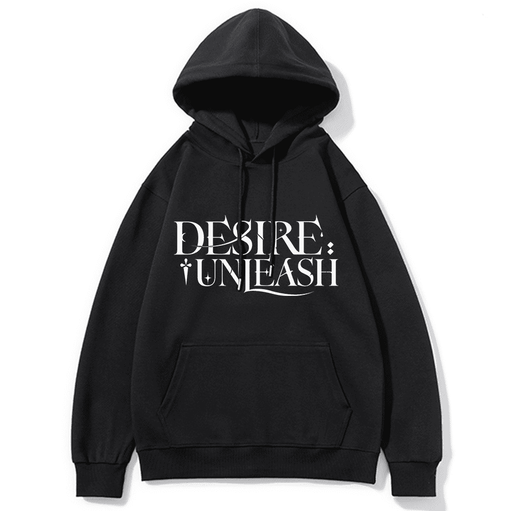DESIRE : UNLEASH Hoodie DESIRE : UNLEASH Merch Unisex Music Letter ...