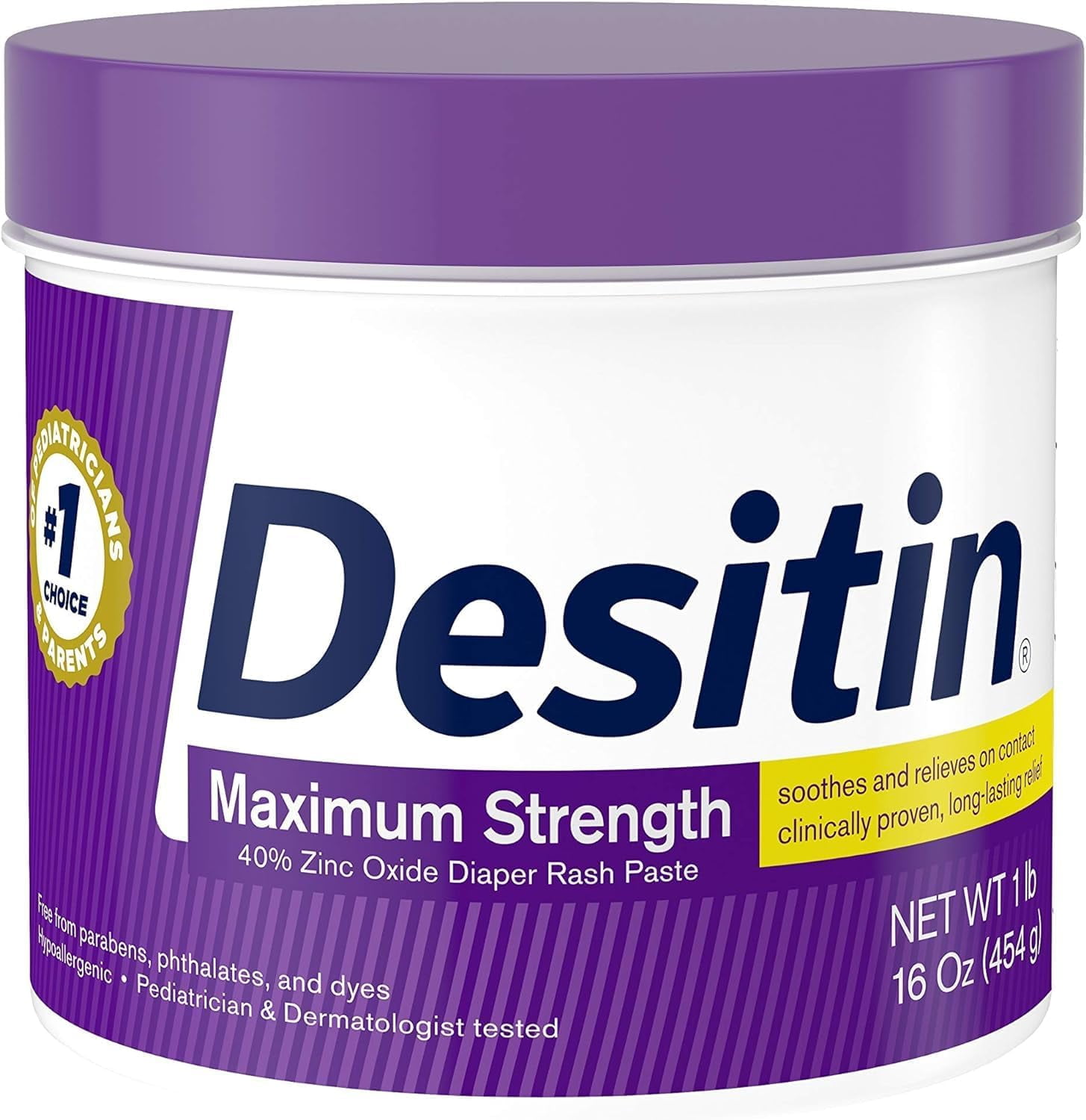 DESITIN Maximum Strength Original Paste 16 oz (Pack of 2) - Walmart.com