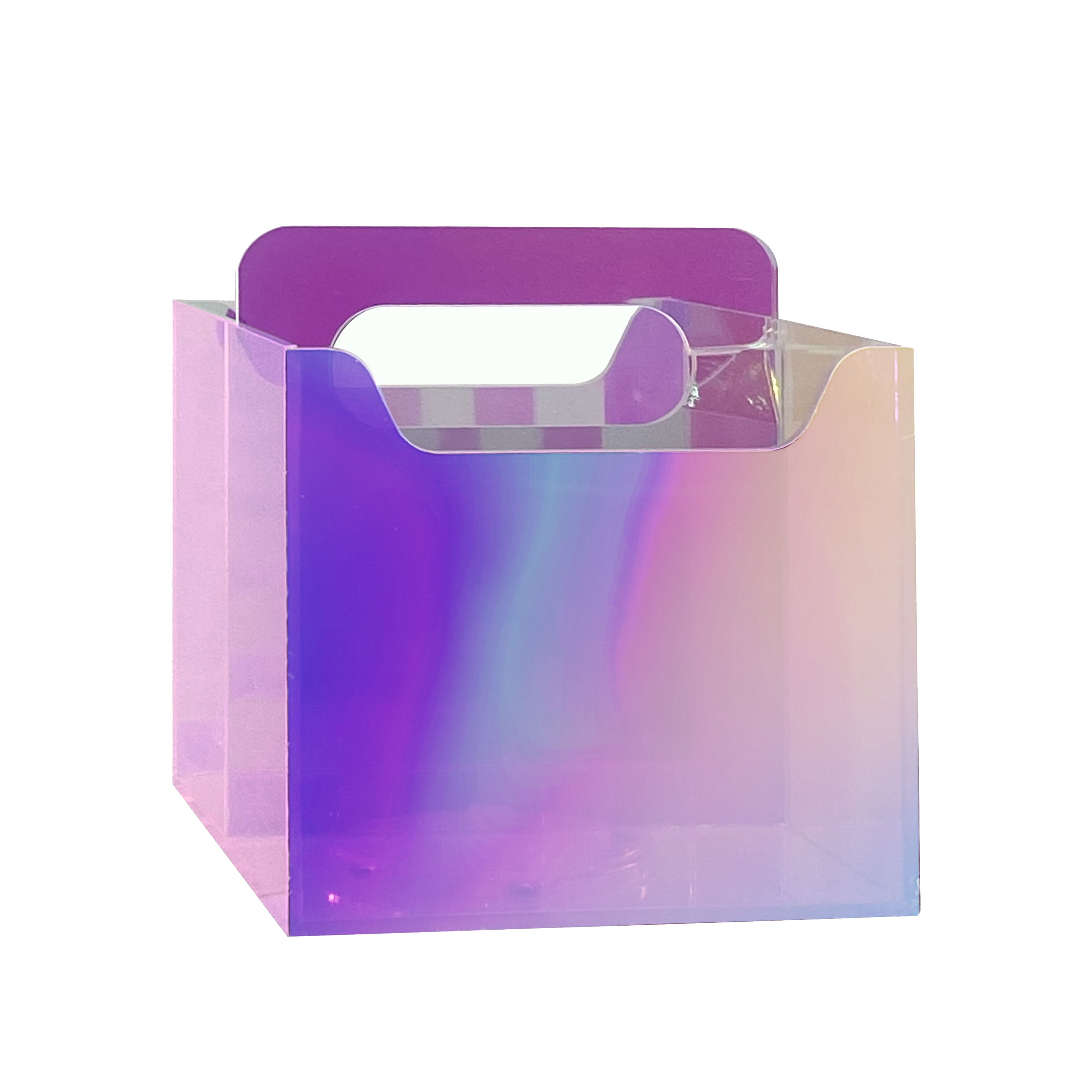 Fourstar Back to School Iridescent Acrylic 1-Compartment Desk Organizer ...