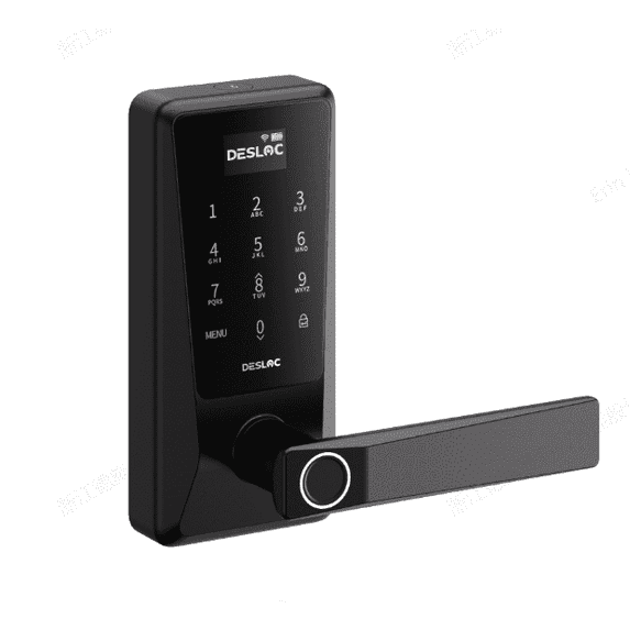 DESLOC K120Plus Black Smart Lock, Keyless Entry Door Lock, Keypad ...