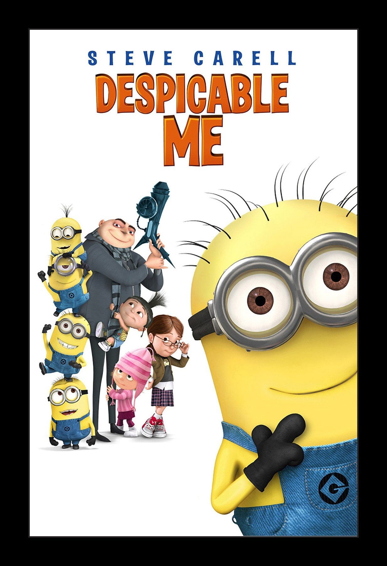 DESPICABLE ME - 11x17 Framed Movie Poster - Walmart.com