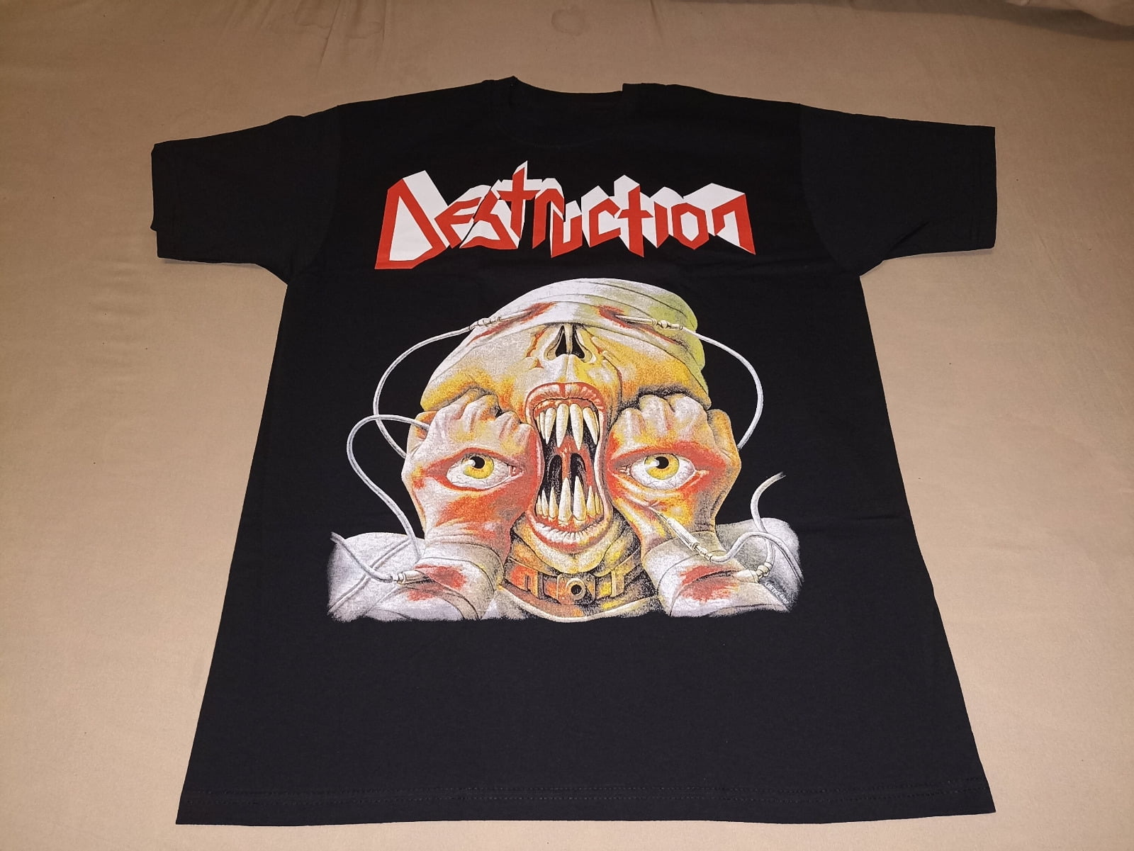 DESTRUCTION Band Black All Size Cotton Tee Shirt Gift For Fan PP1294 ...