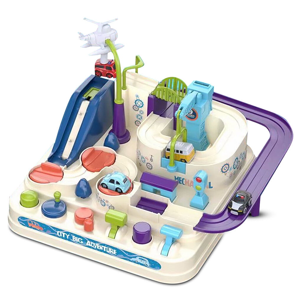 DESTYER Car Model Racing Mechanical Adventure Vehicle Track Parent ...