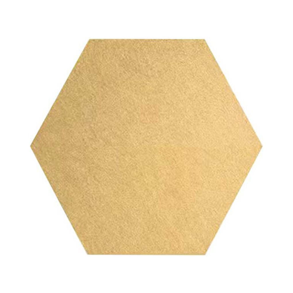 DESTYER Colorful Hexagon Message Board Wall Decor Thickened Cork ...