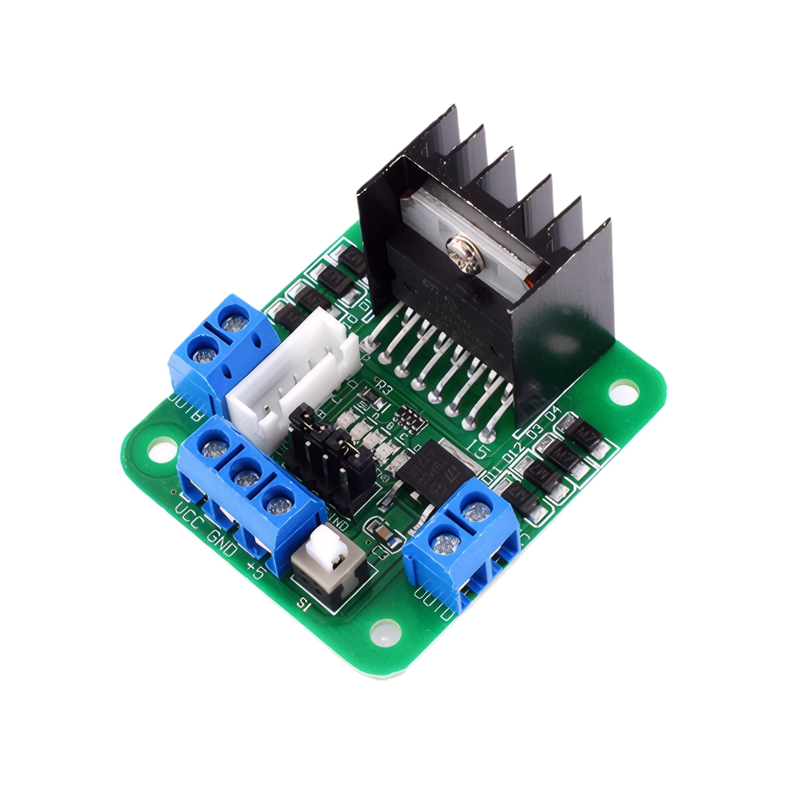 DESTYER L298N Dual H-Bridge DC Stepper Motor Driver Board Module ...