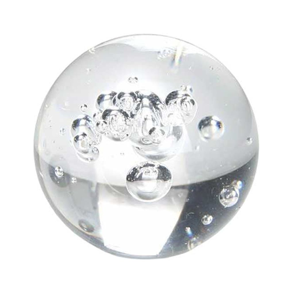 DESTYER Landscaping Crystal Clear Crack Ball Glass Decoration Fish Tank ...