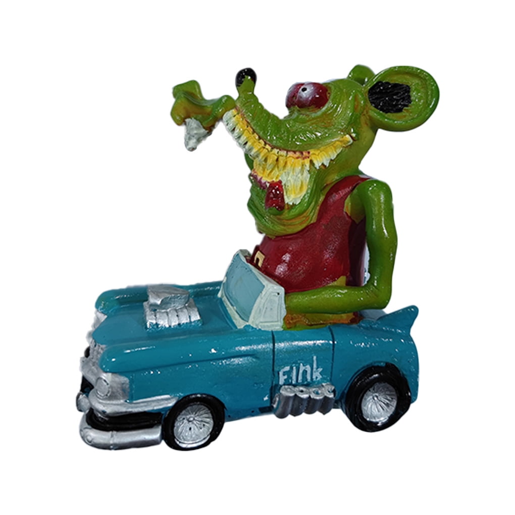 DESTYER Model Statue Mouth Ornament Monster Toy Rat Sculpture Figurine ...