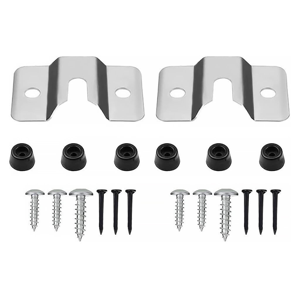 DESTYER Mounting Bracket Stainless Steel Hanging Wall Cabinet Hanger ...