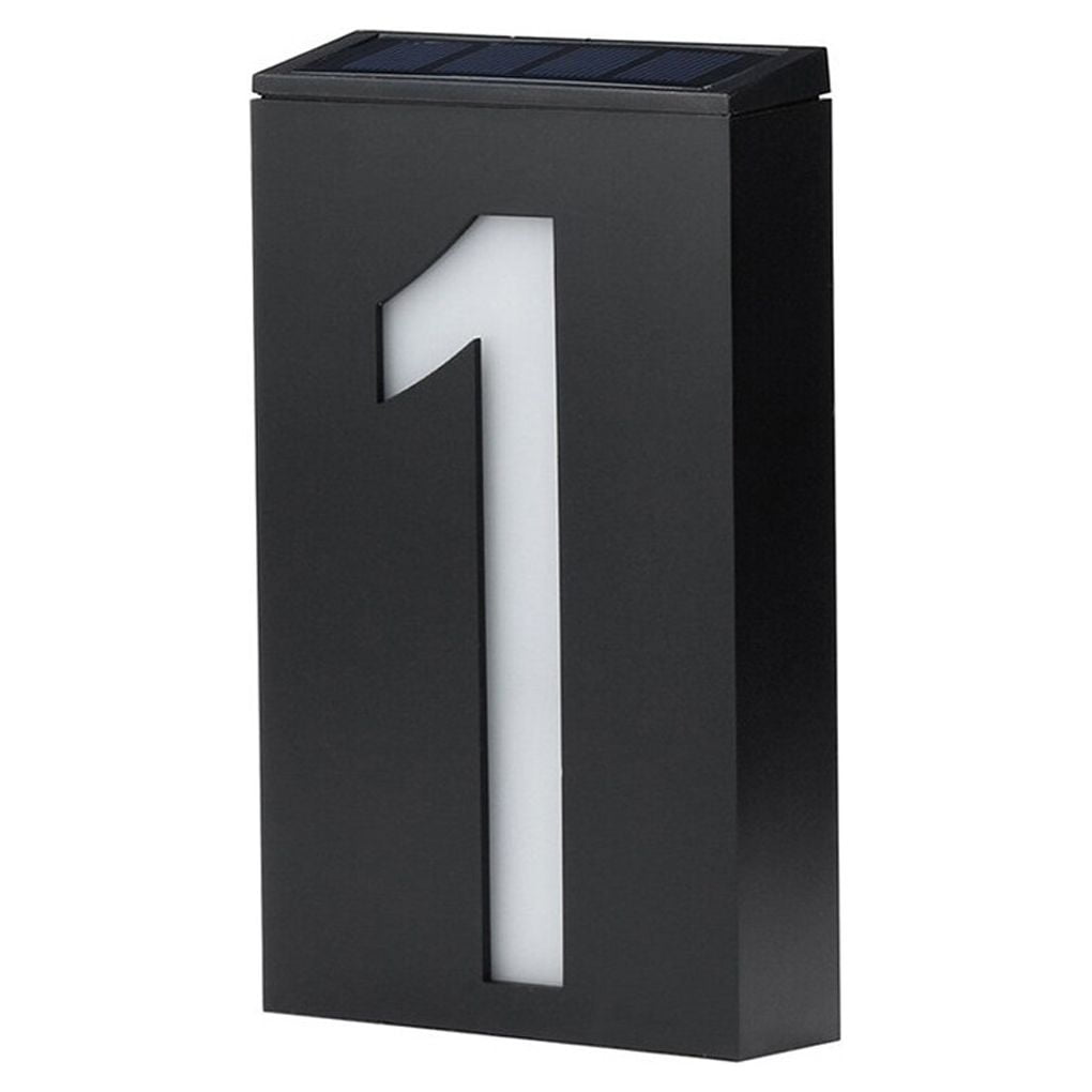 DESTYER Number Light Doorplate Guide-board Wall Lamp Plaque Lantern ...