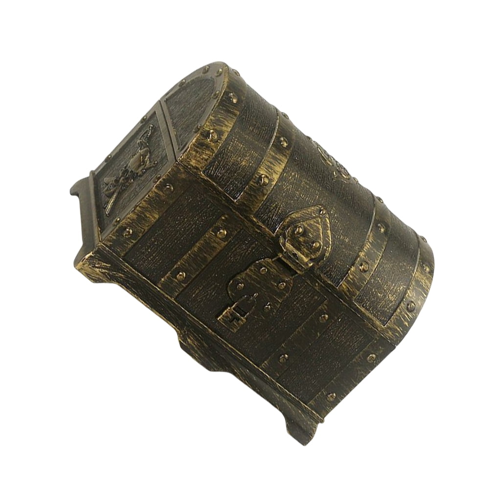 DESTYER Pirate Treasure Chest Plastic Smooth Convenient Storage ...