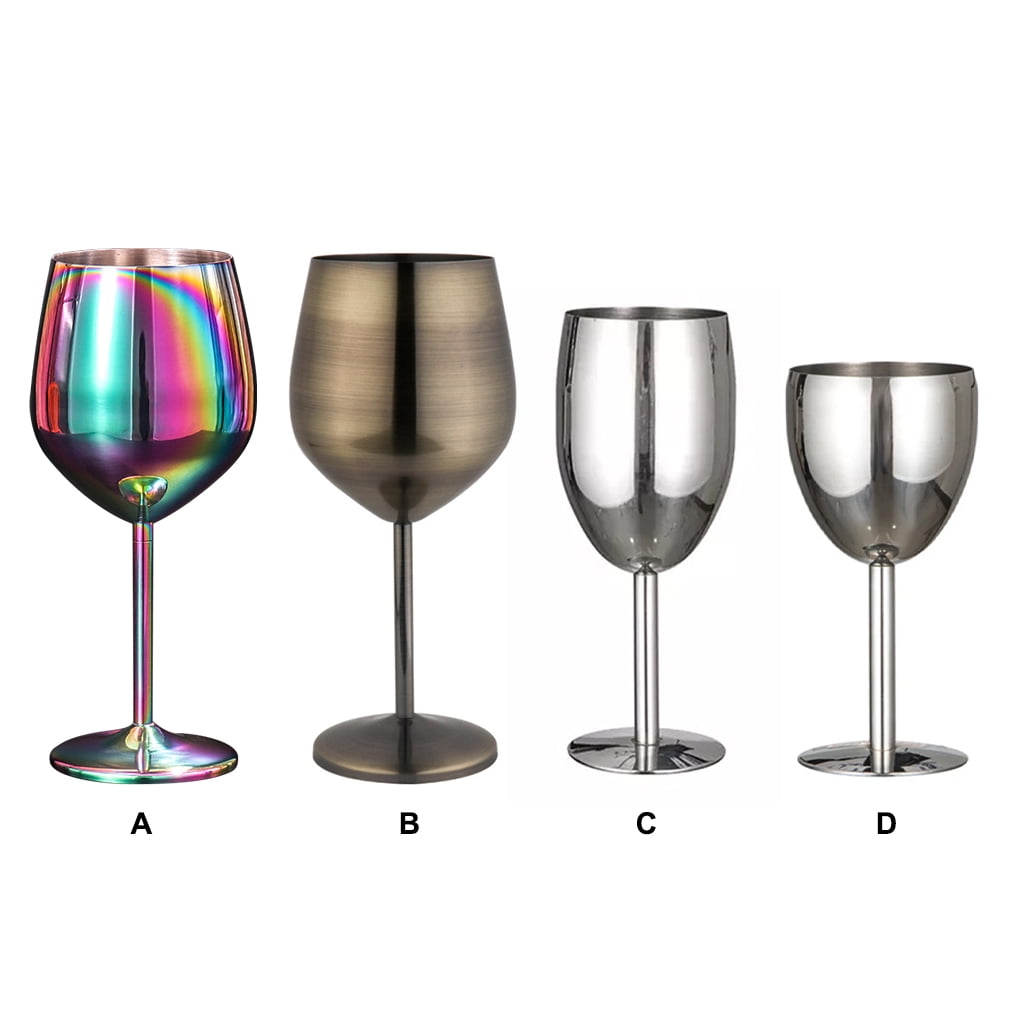DESTYER Red Wine Glass Goblet Polishing Single-tier Stainless Party ...