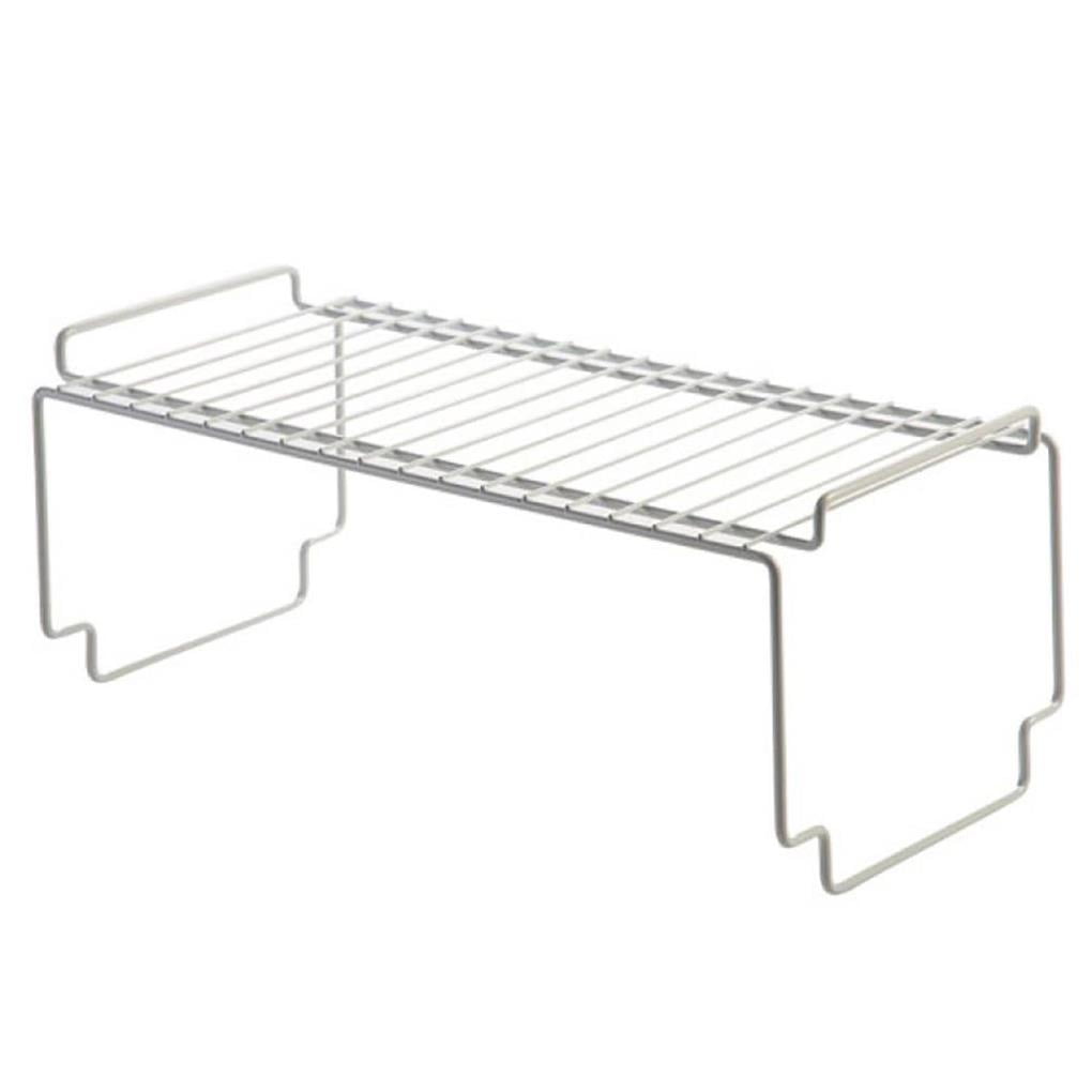 DESTYER Stacking Cabinet Shelf Rack Metal Iron Wire Cupboard Plate Dish ...