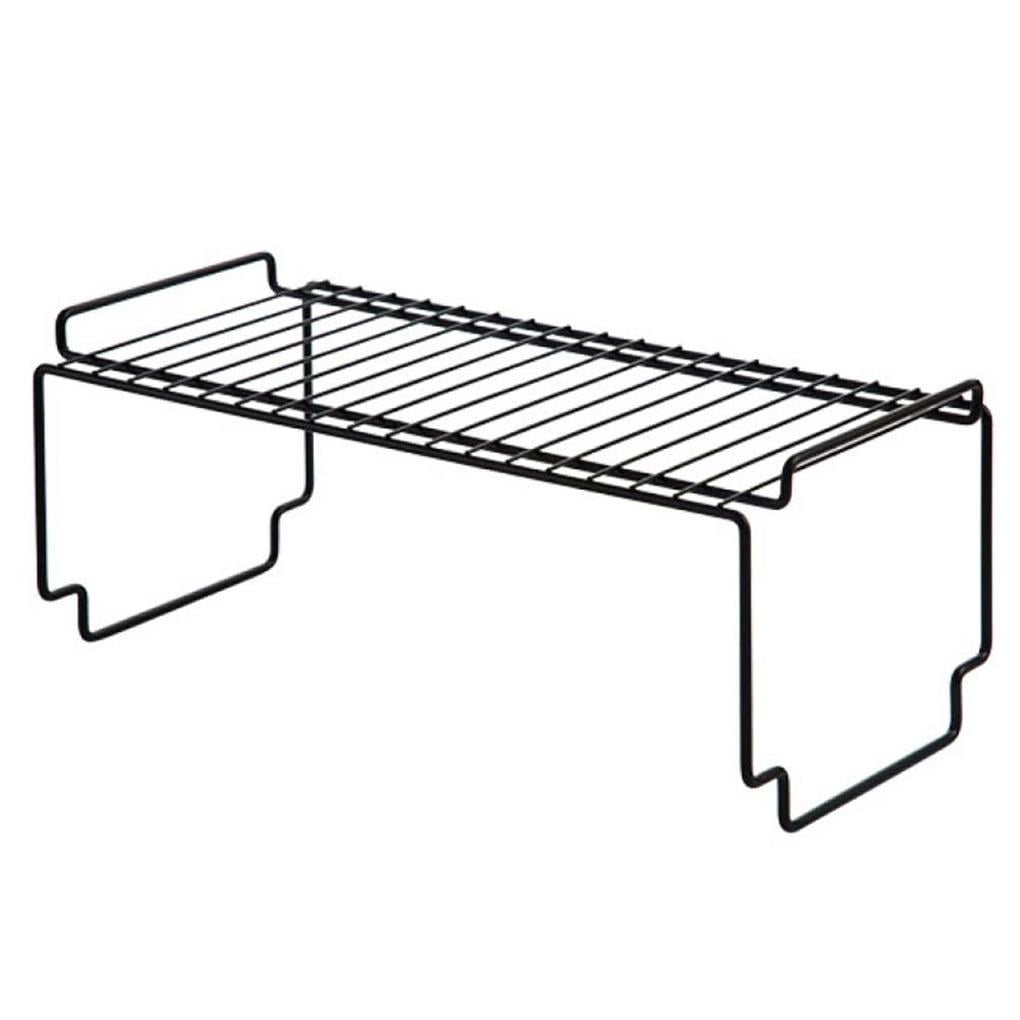 DESTYER Stacking Cabinet Shelf Rack Metal Iron Wire Cupboard Plate Dish ...