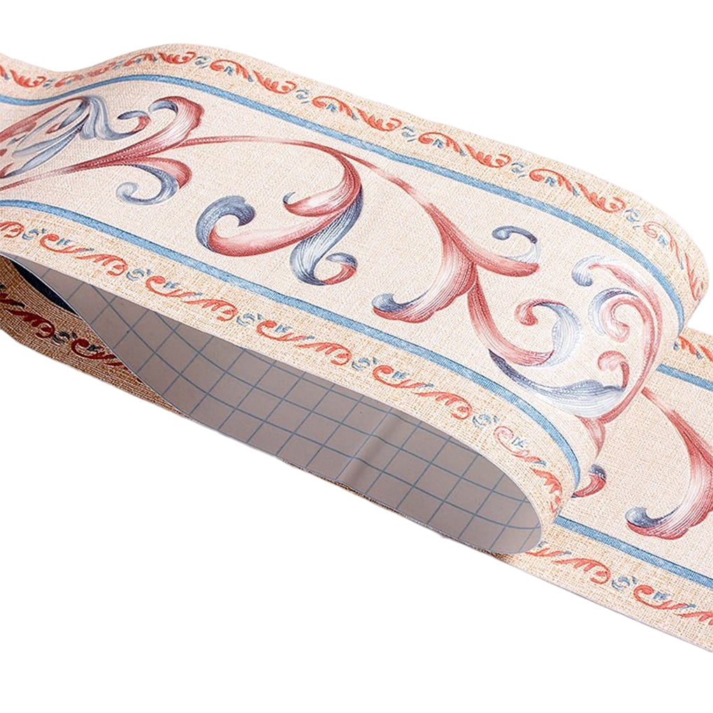 DESTYER Waistline Sticker Self-Adhesive Border Pattern DIY Wall ...