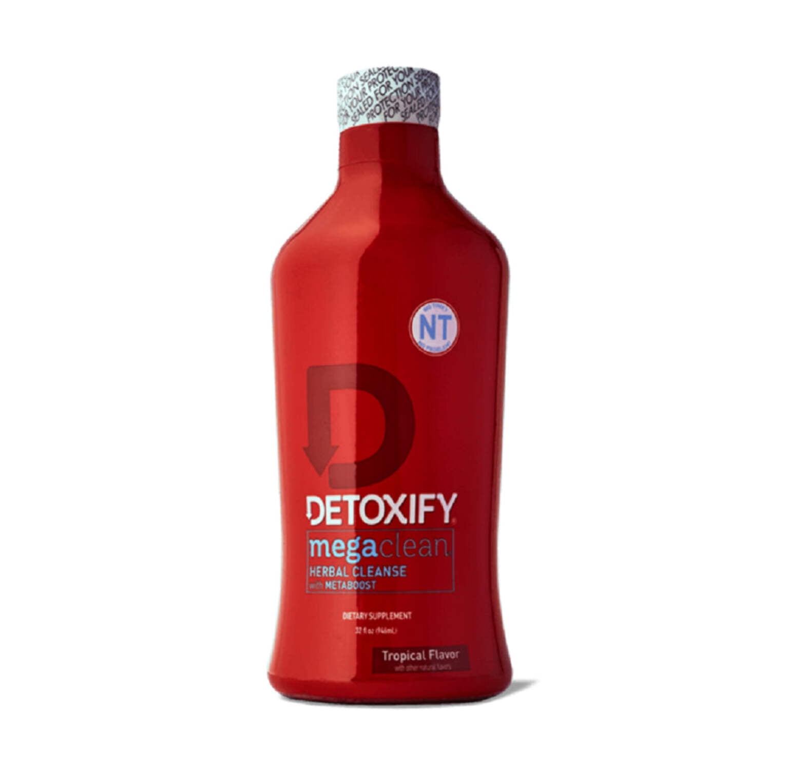 Detoxify Mega Clean NT, Herbal Cleanse, Toxin Flush with Metaboost ...